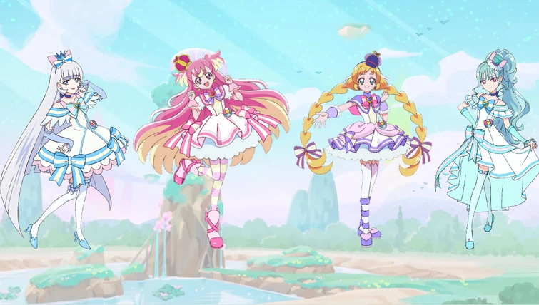 The Pretty Cure Recolor Series I don't know what to title (PART 1 - The ...