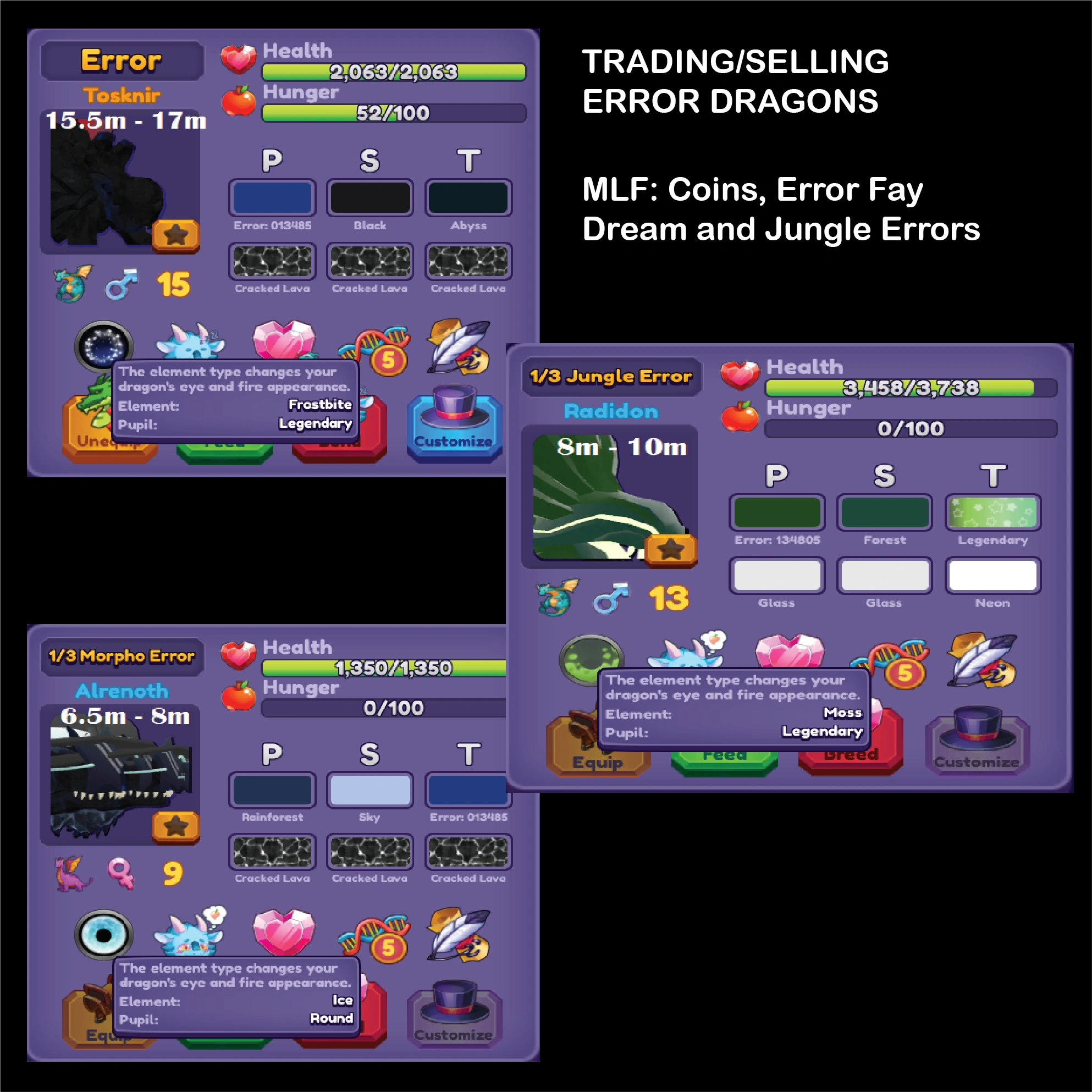 Trading/Selling Error Dragons | Fandom
