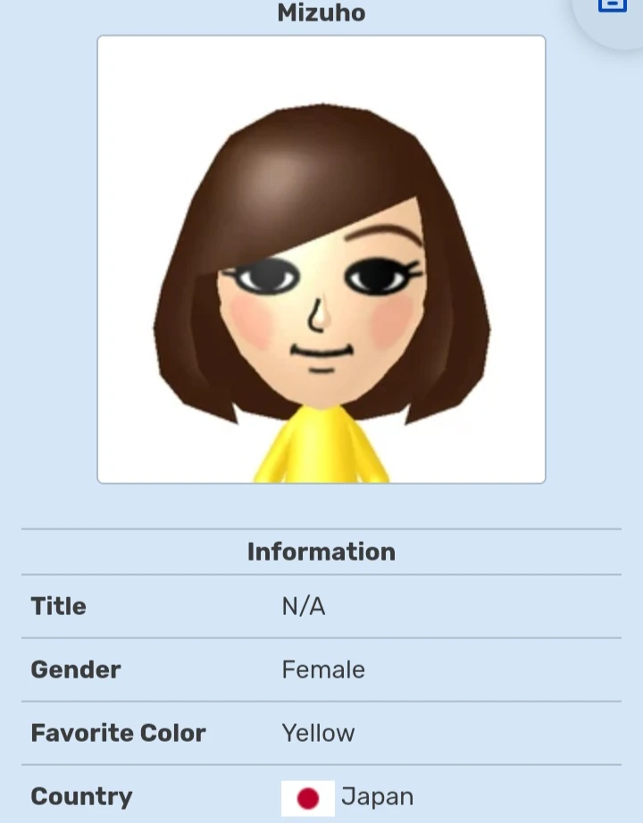If the Miis were Pokémon Trainers: Mizuho | Fandom