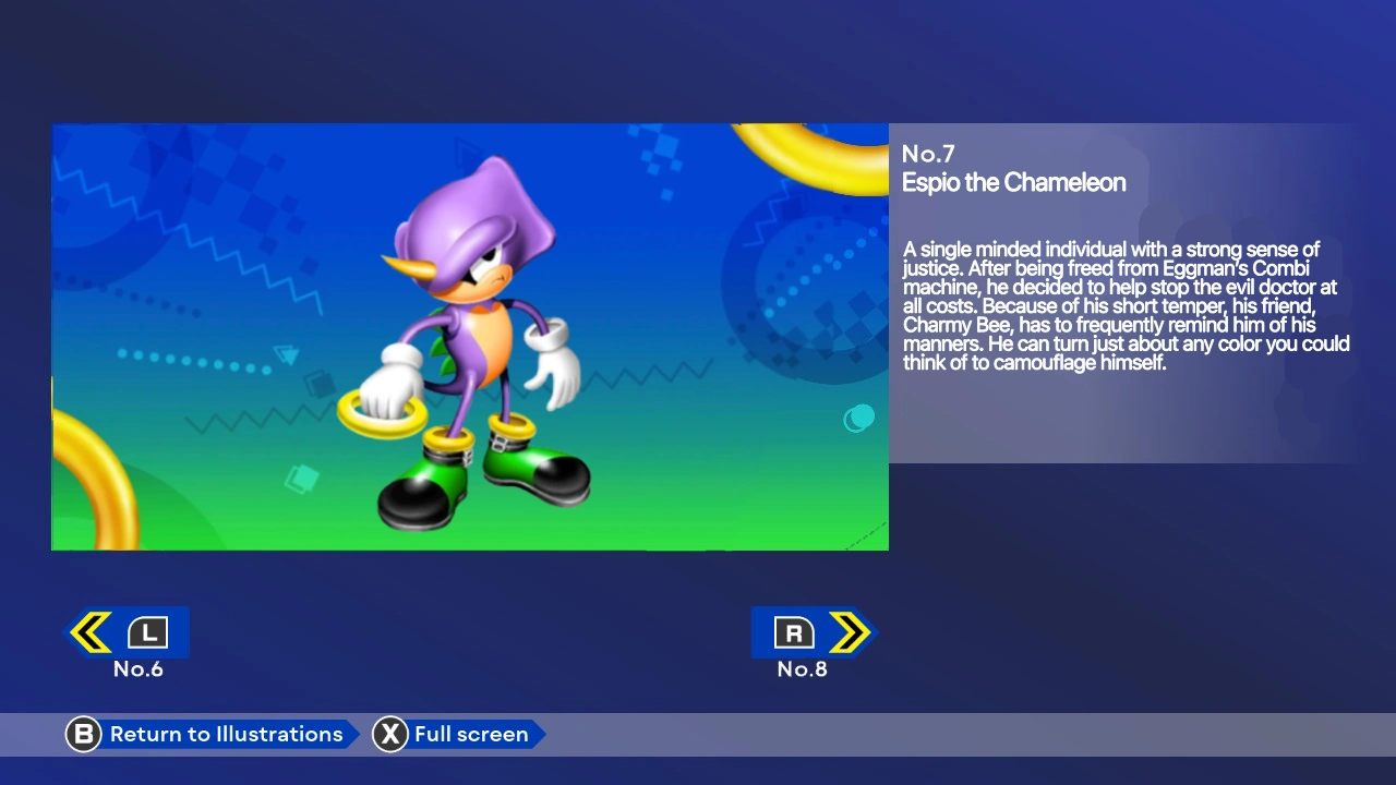 Sonic Origins Chaotix Character Profiles | Fandom