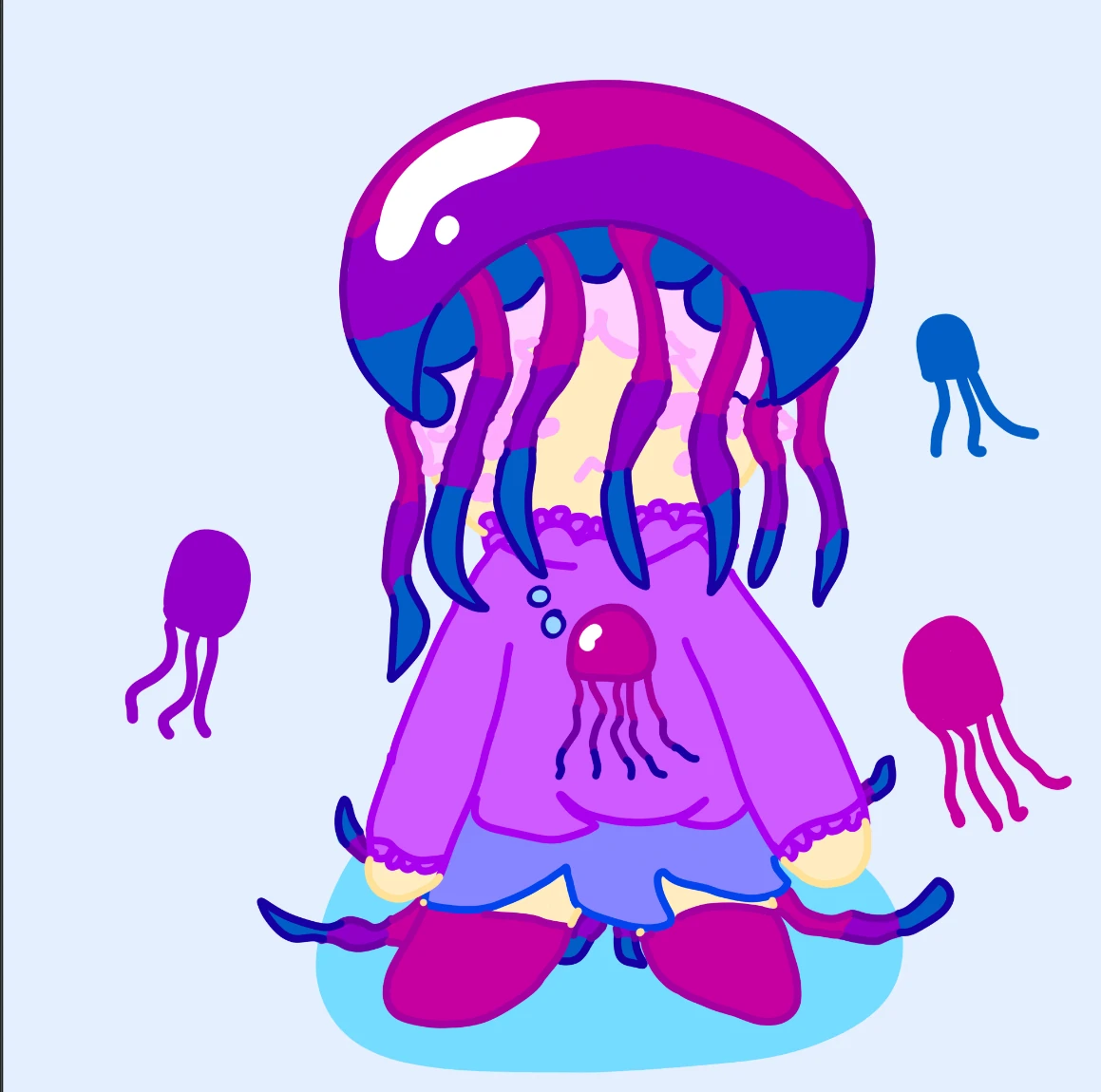 Meet jellyfish cookie! My new cookie run oc! | Fandom