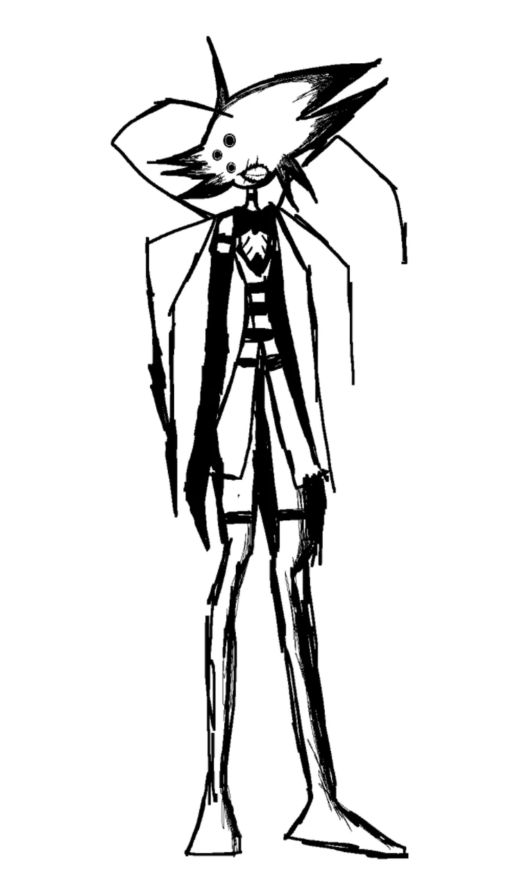 Quick doodle of angeldust redesign | Fandom