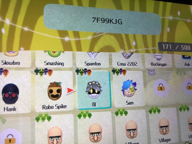 I found a access key for murder drones in miitopia when looking through ...