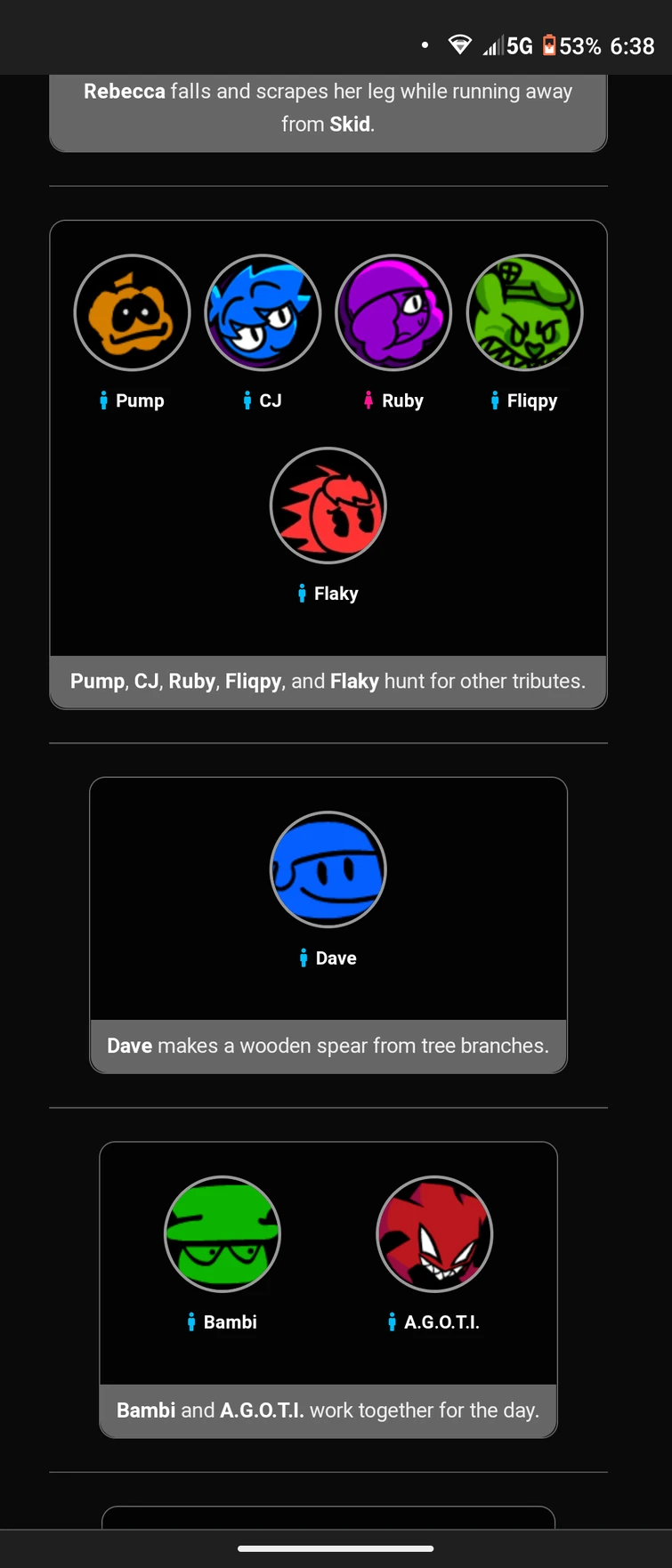 FNF Hunger Games: Day 1 | Fandom