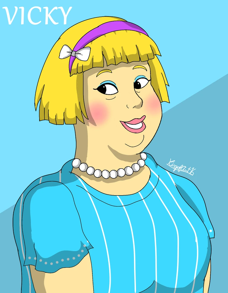 How does my own edition of Vicky look guys? I already posted it on her ...