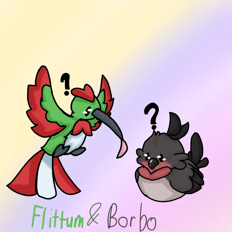 floof bird and leaf(?) hummingbird | Fandom