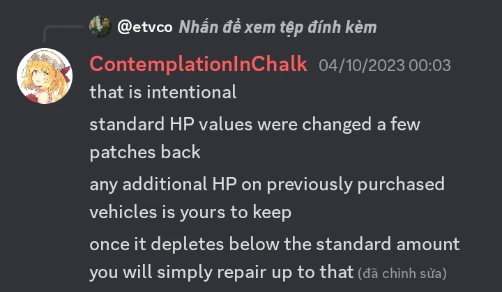 Vehicles' extra health phenomenon explained | Fandom