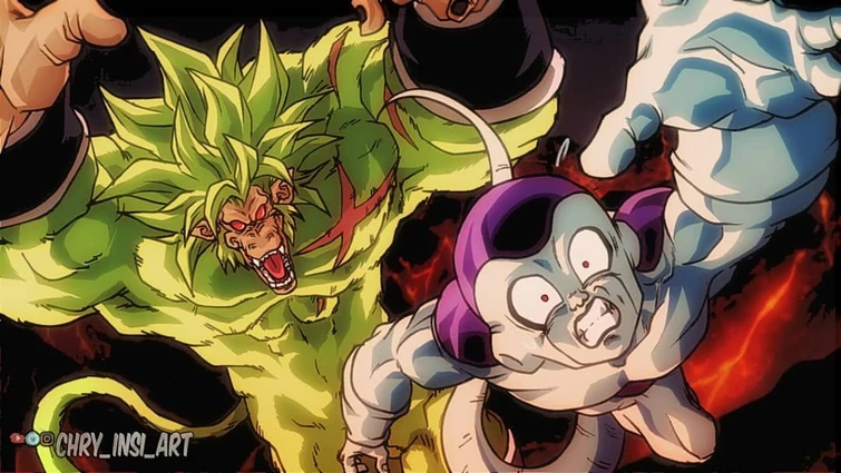Frieza running away from Great Ape Broly | Fandom