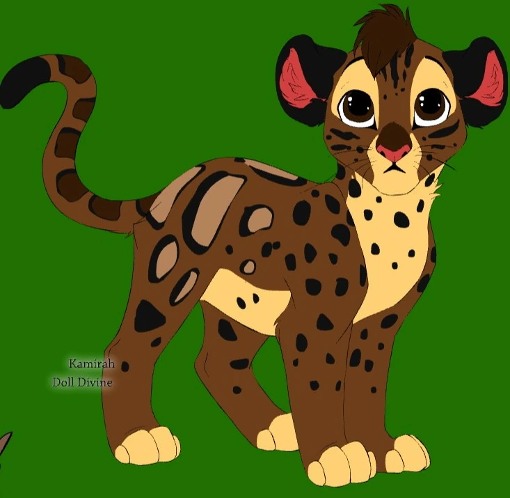 Dariyon The Clouded Wild Cat as a Large Panthera Feline Hybrid Known as ...
