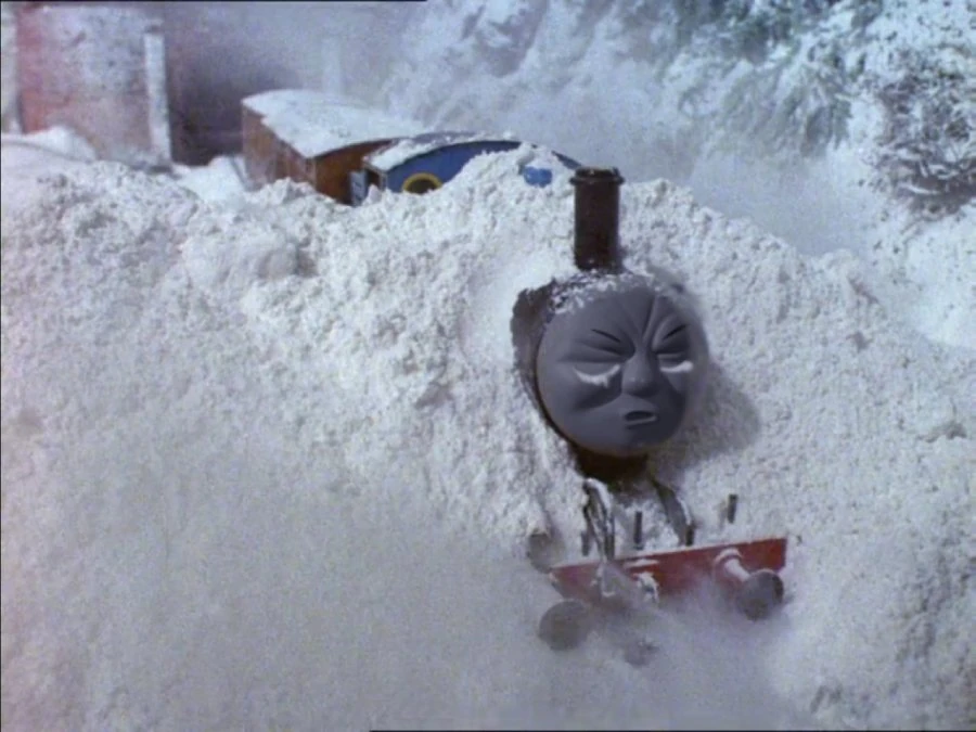 Thomas, Terence and the Snow face edit... | Fandom