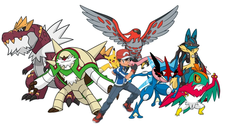 My version of ash’s kalos team | Fandom