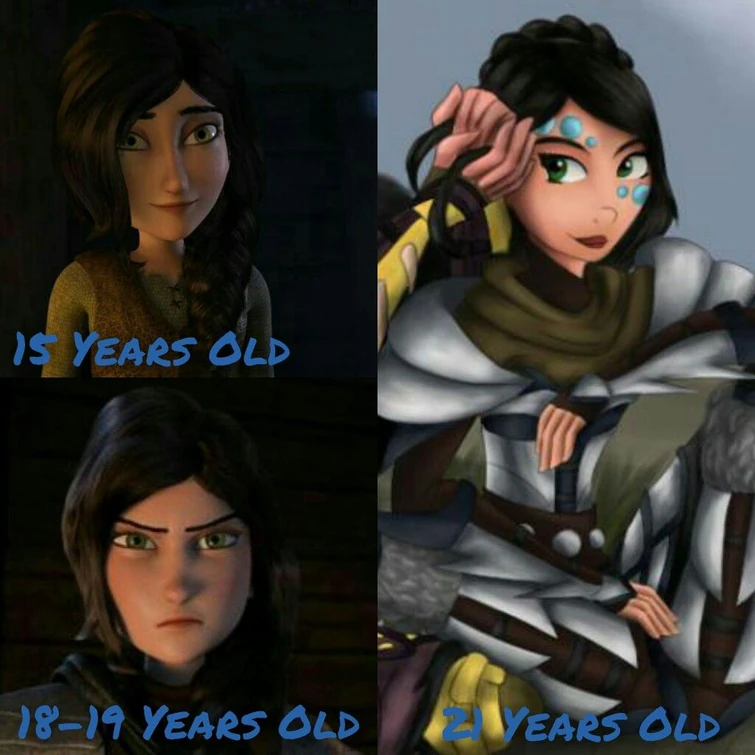Heather's age that I like to expect from HTTYD 3 after TV shows | Fandom