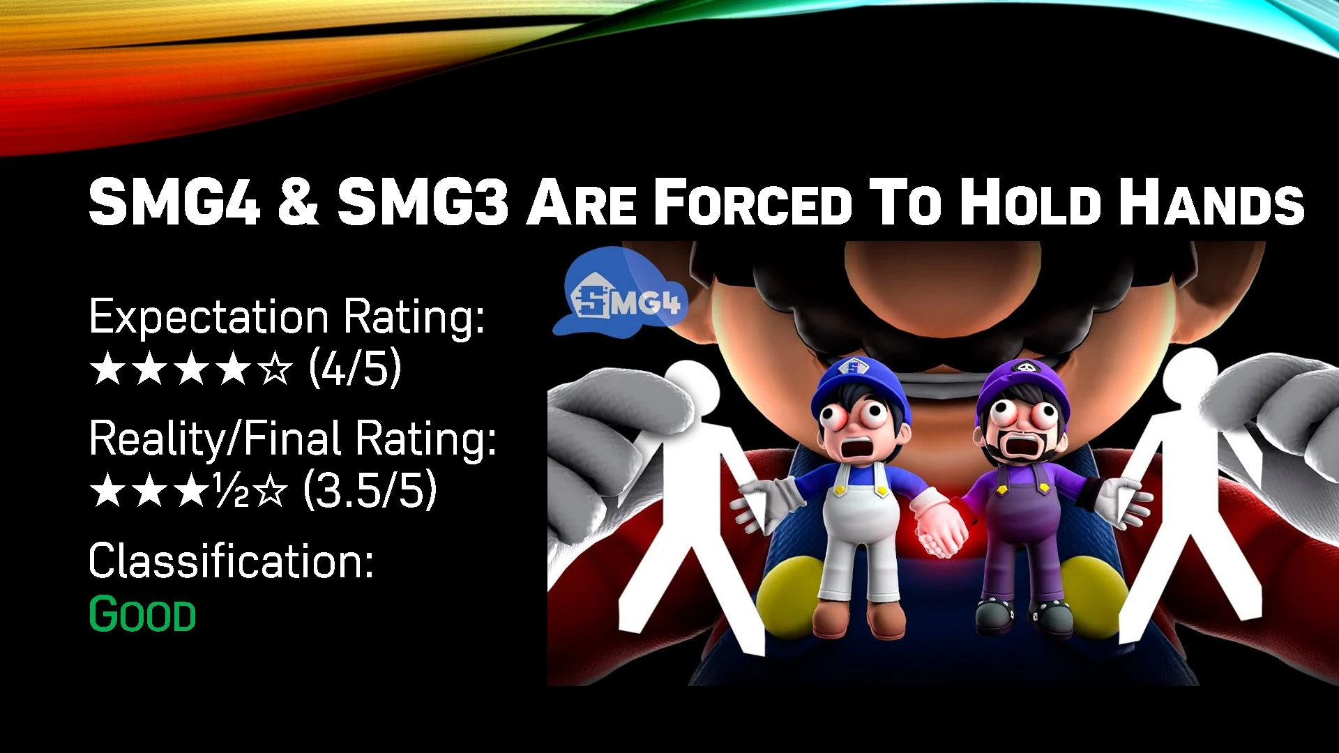 Lancer Reviews: SMG4 & SMG3 Are Forced To Hold Hands | Fandom