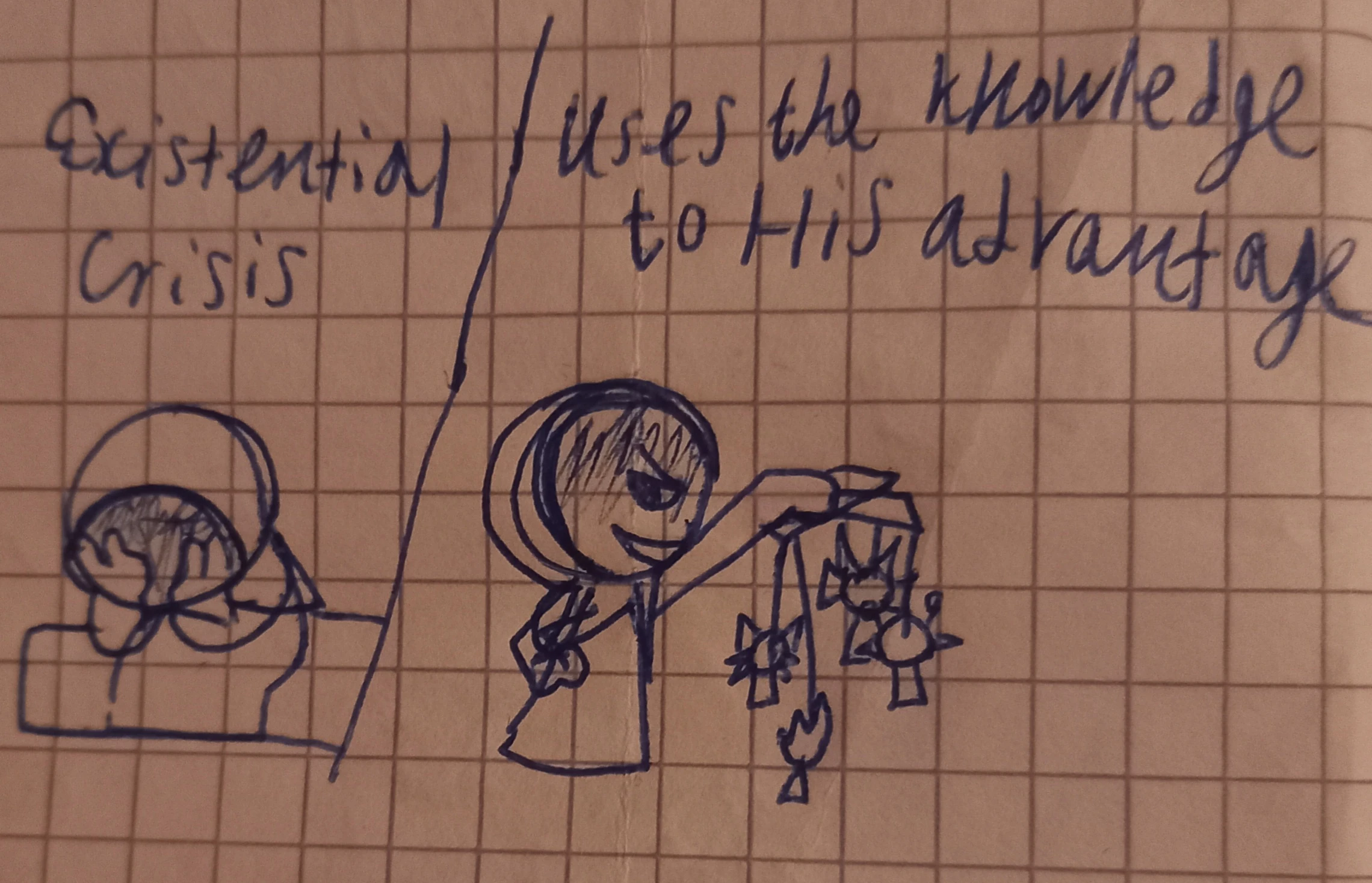 "Jevin knows everything" in what way? | Fandom