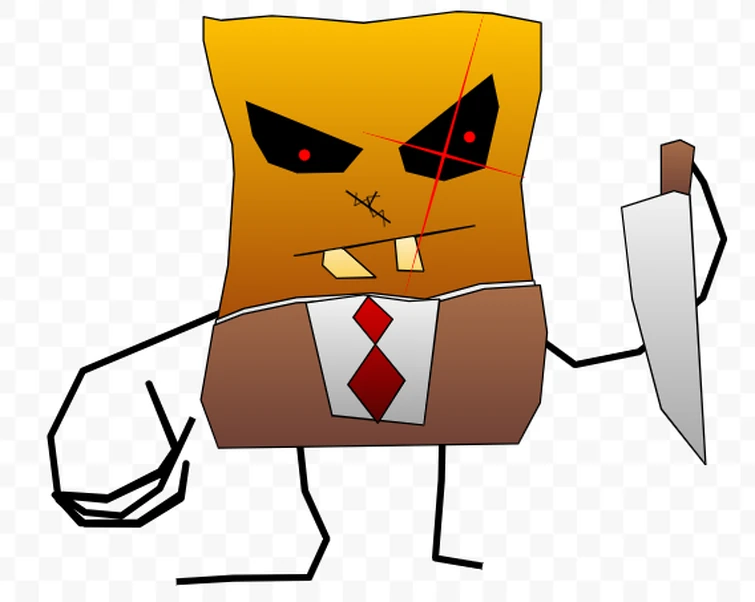 Evil Sponge (i made this in my elective cuz i got bored and i thought ...