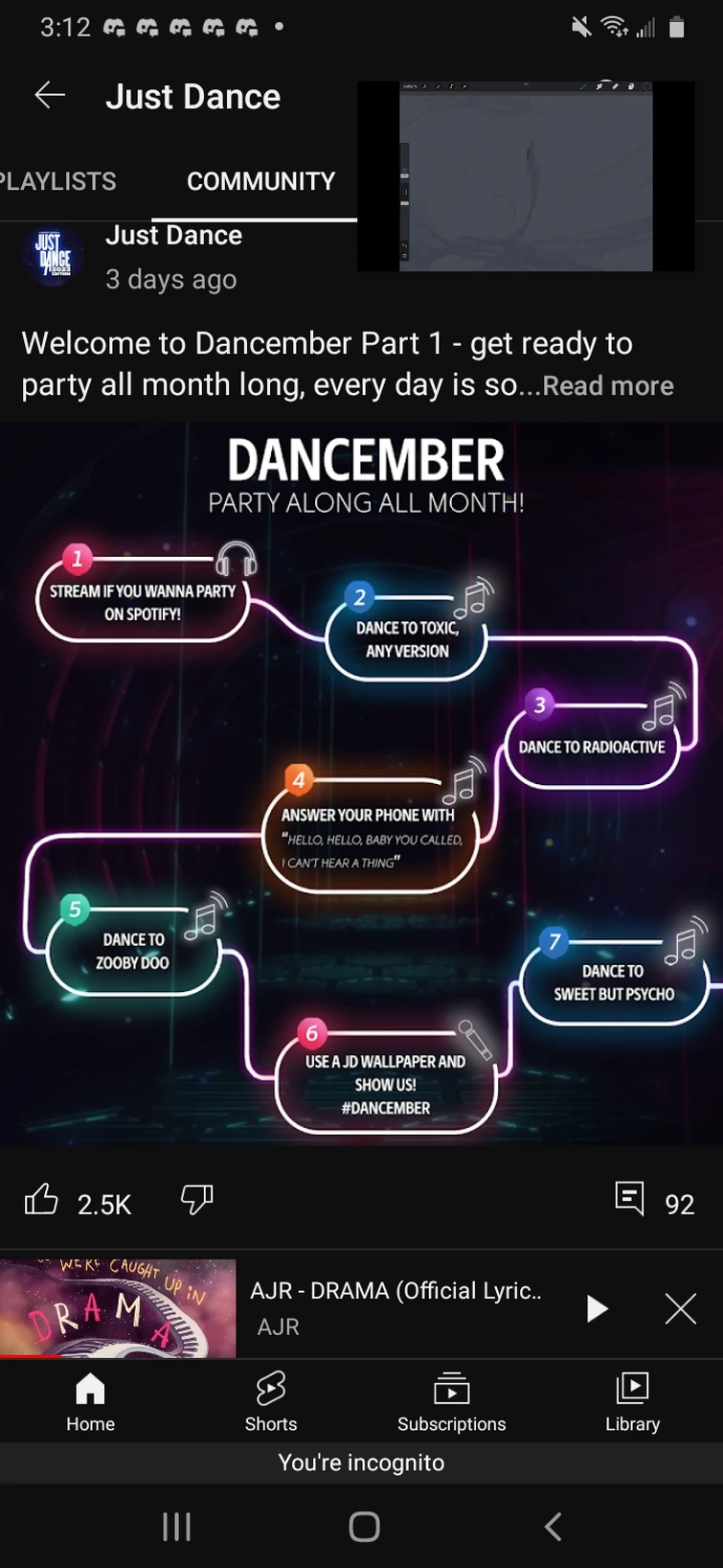 Uhh question about Dancember | Fandom