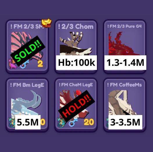 Selling! (May take dragon offers for the bylen) | Fandom