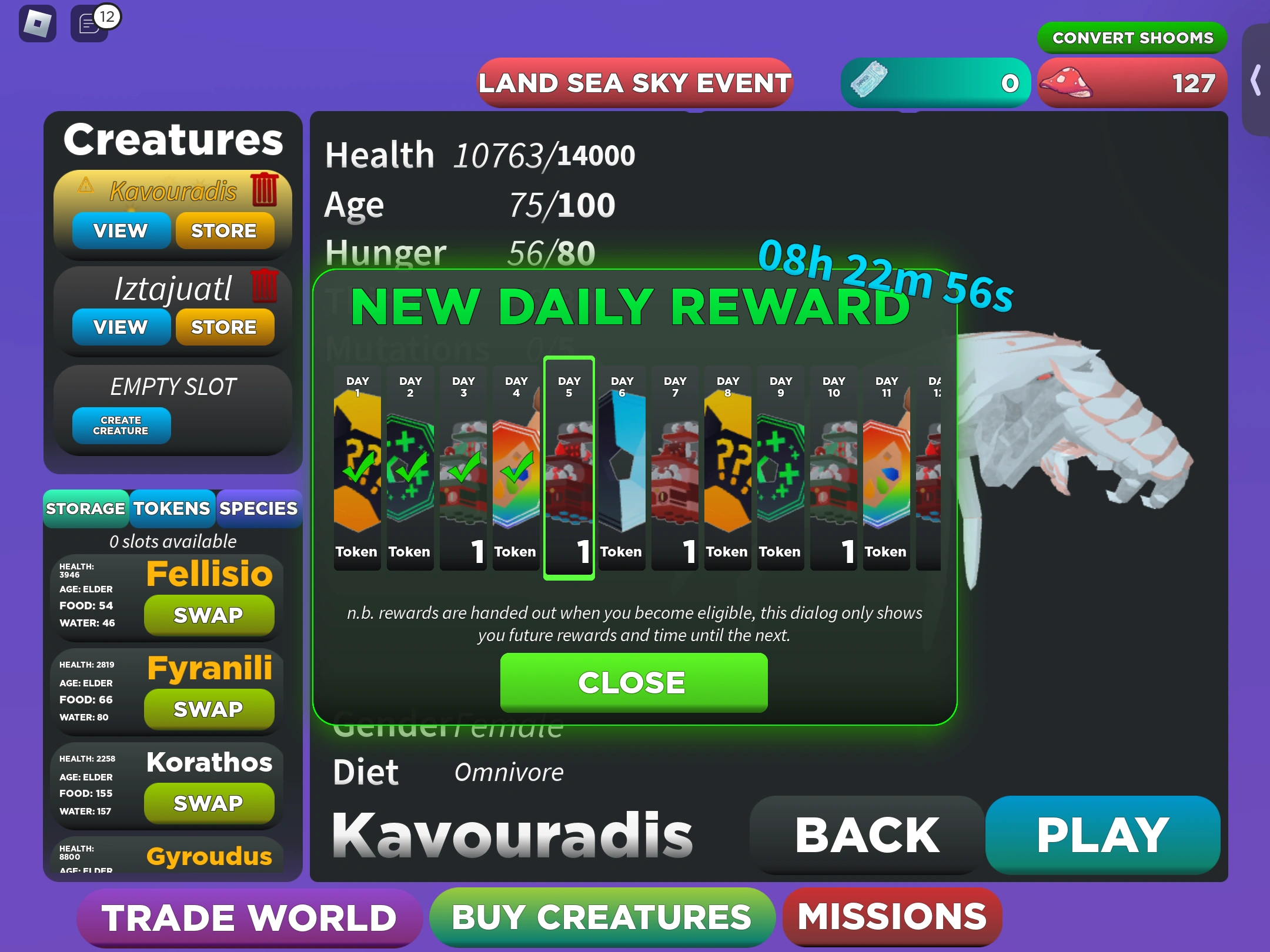 they change the daily rewards | Fandom
