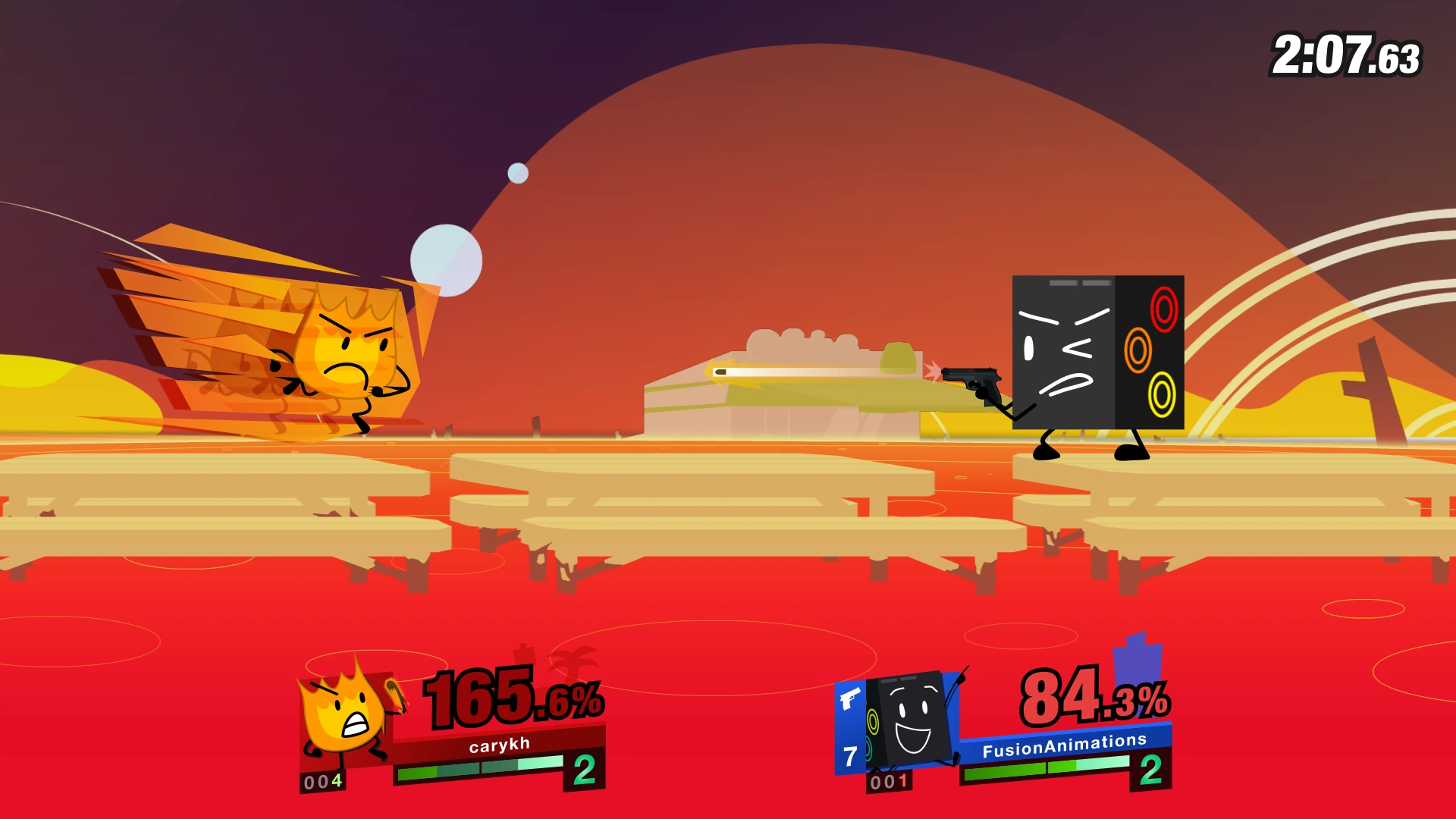 Mockup of a screenshot for the Super Smash Bros. Object Shows: Rebirth ...