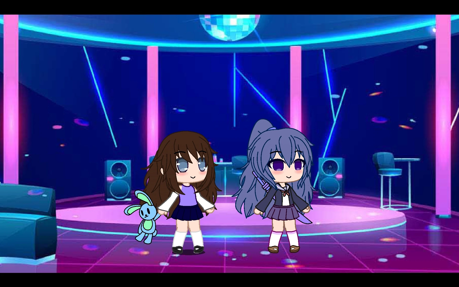 Doki Doki Havoc official designs: Emi and Ayase | Fandom