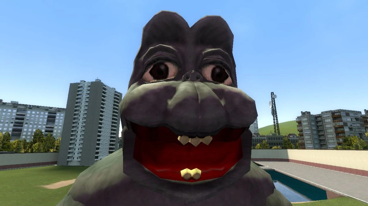 Minilla somewhat correctly ported in Gmod | Fandom