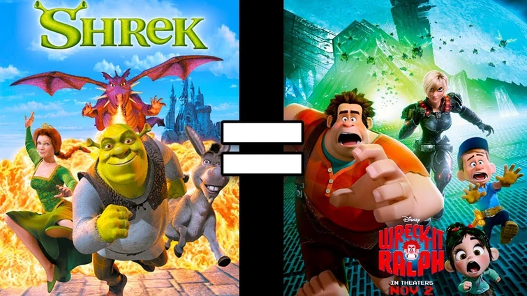 Shrek Vs Wreck-it Ralph (DreamWorks Vs Disney) | Fandom
