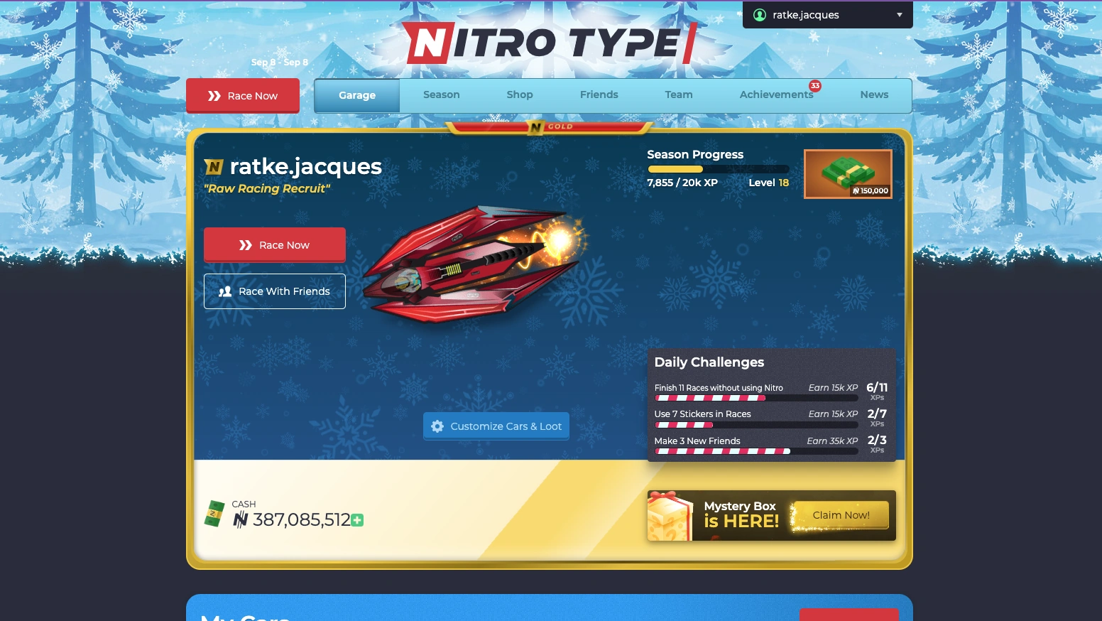 New Leaks for Nitro Type Xmaxx 2022! | Fandom