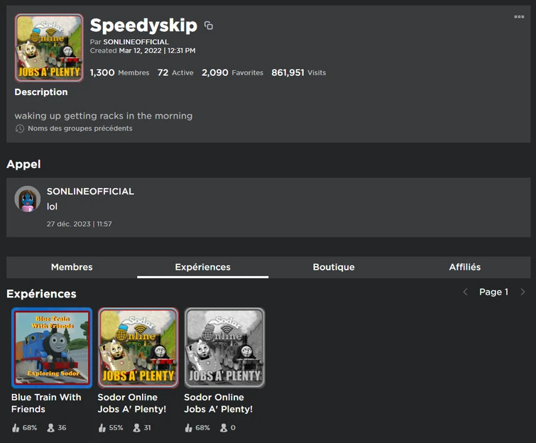 What BTWF Exploring Sodor is copied by Speedyskip? | Fandom