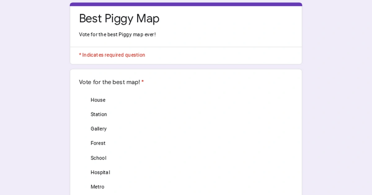VOTE FOR BEST PIGGY MAP WHILE YOU STILL CAN! | Fandom
