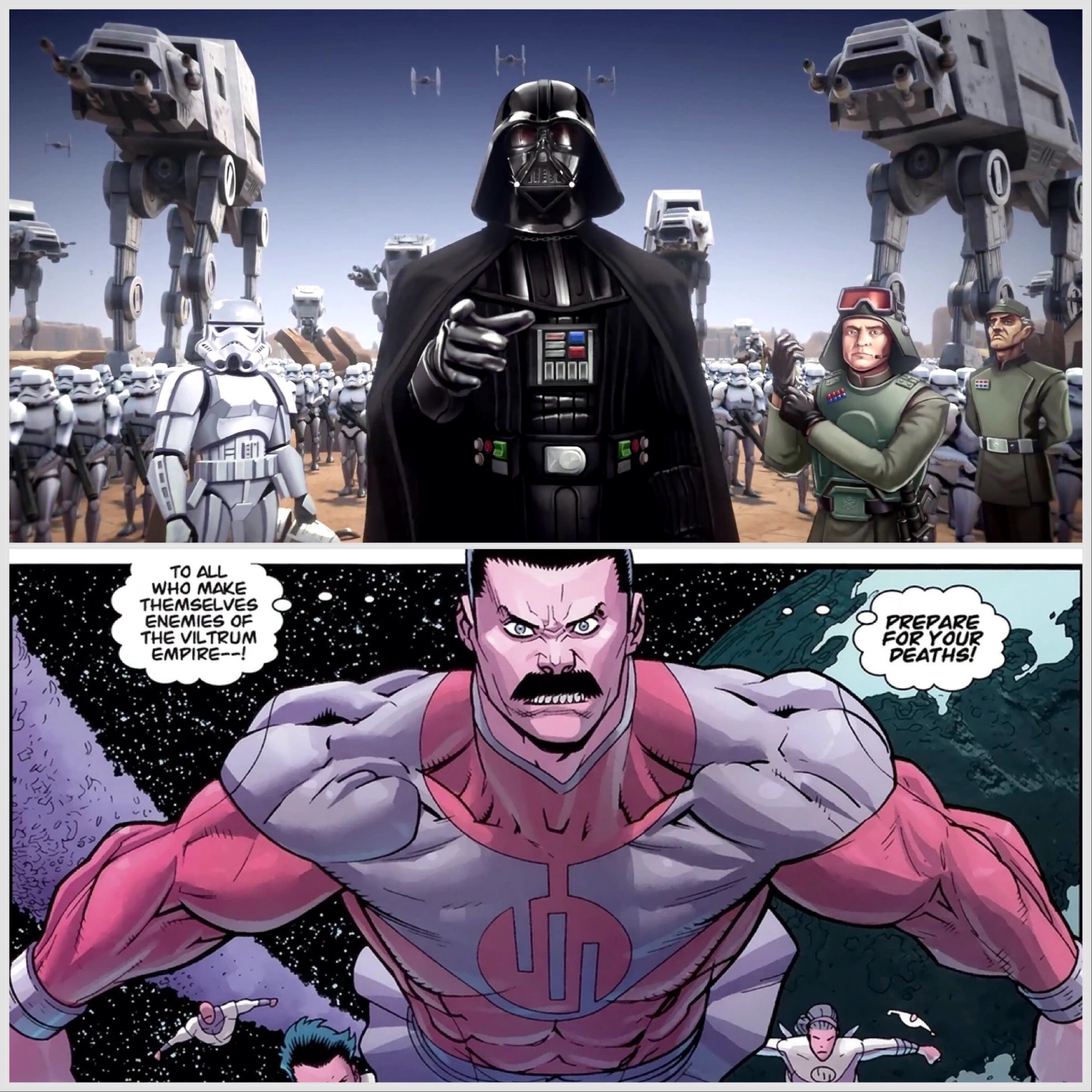 Thragg and Darth Vader Team up to Invade Marvel Earth With There Armies ...