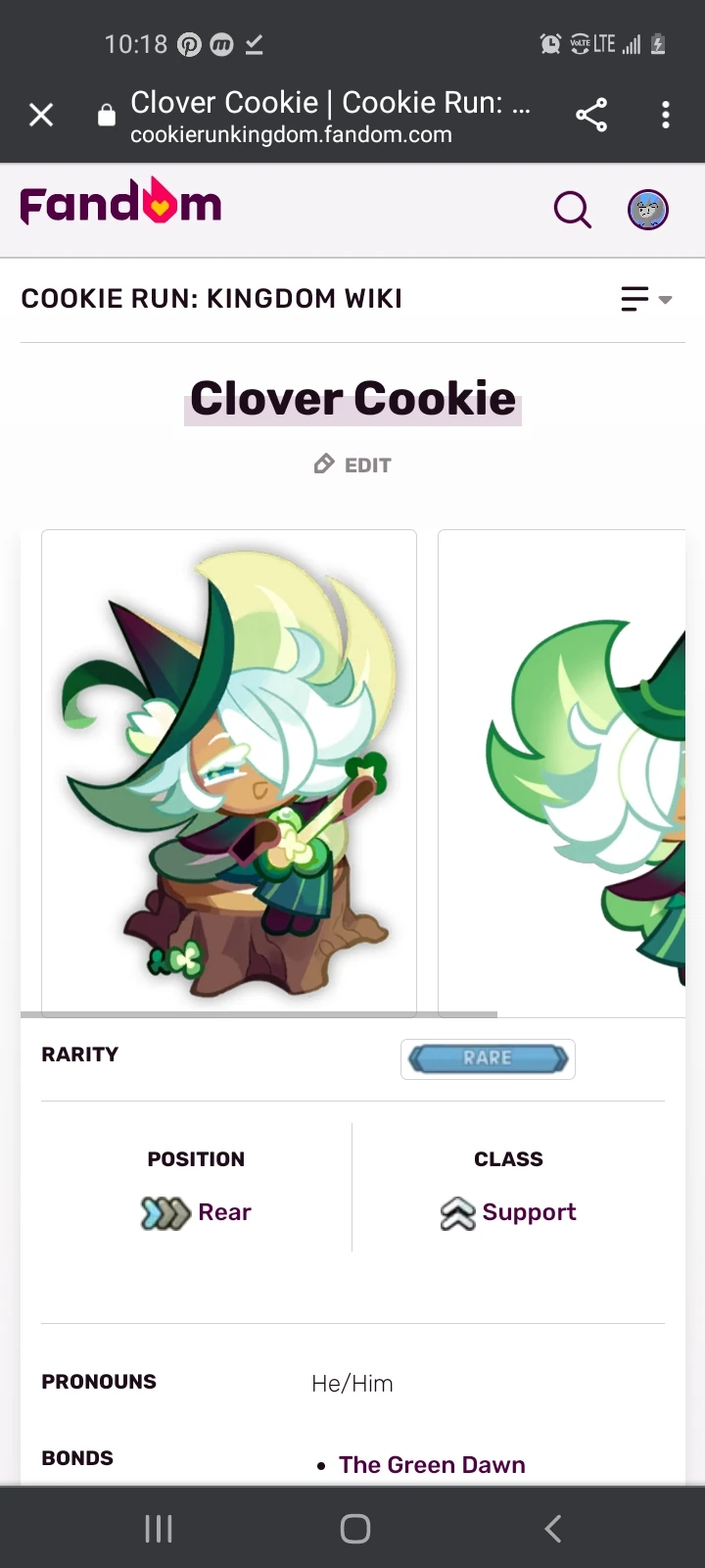 clover bflh in cookie run | Fandom