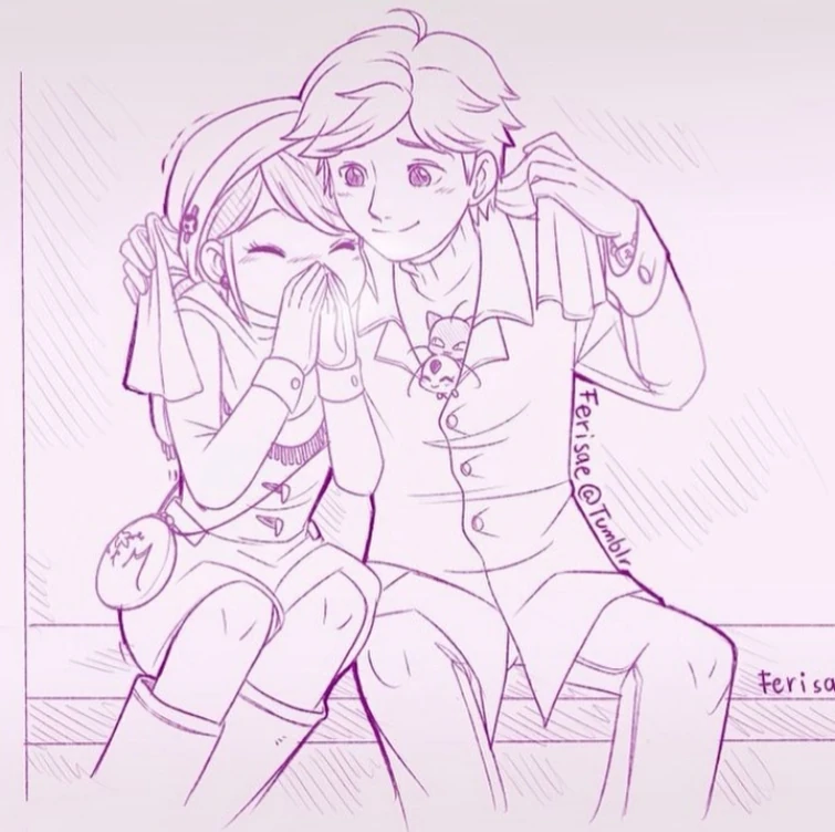 Adrienette Fanart Tuesday | Fandom
