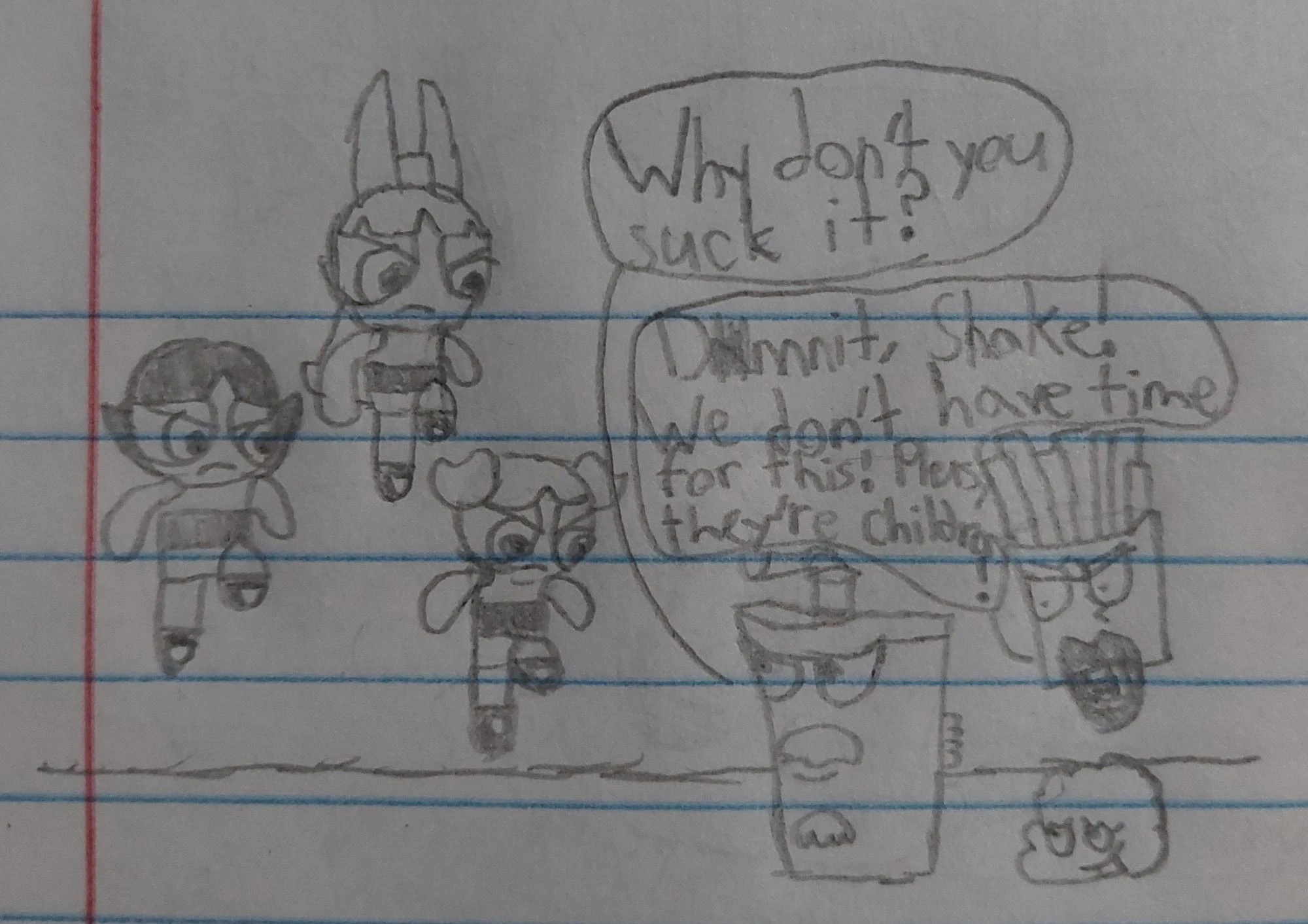 The Powerpuff Girls VS Aqua Teen Hunger Force doodles | Fandom