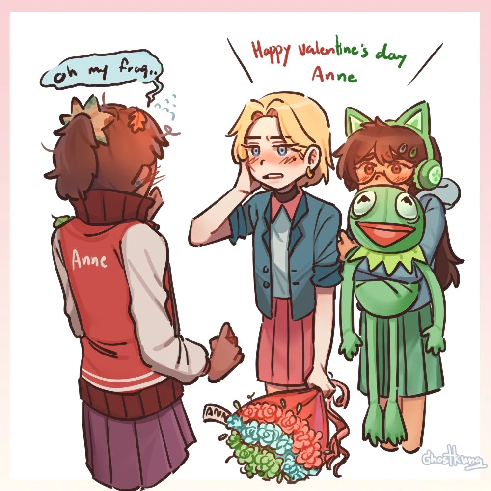 GhosTKung PPY's fan art of the 3 gals around epilogue age on a specific ...