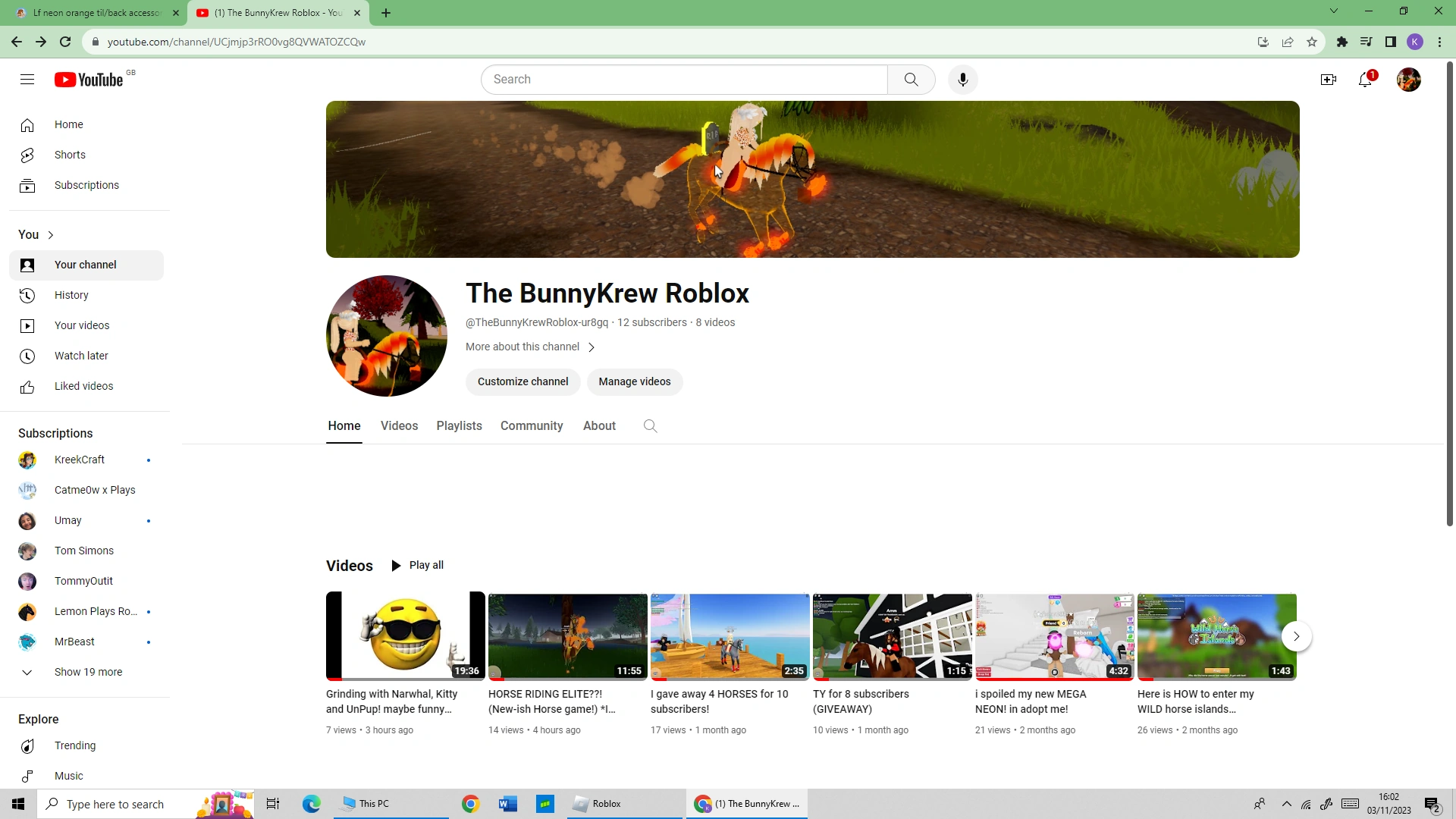 yt channel finally hit 12 subs | Fandom