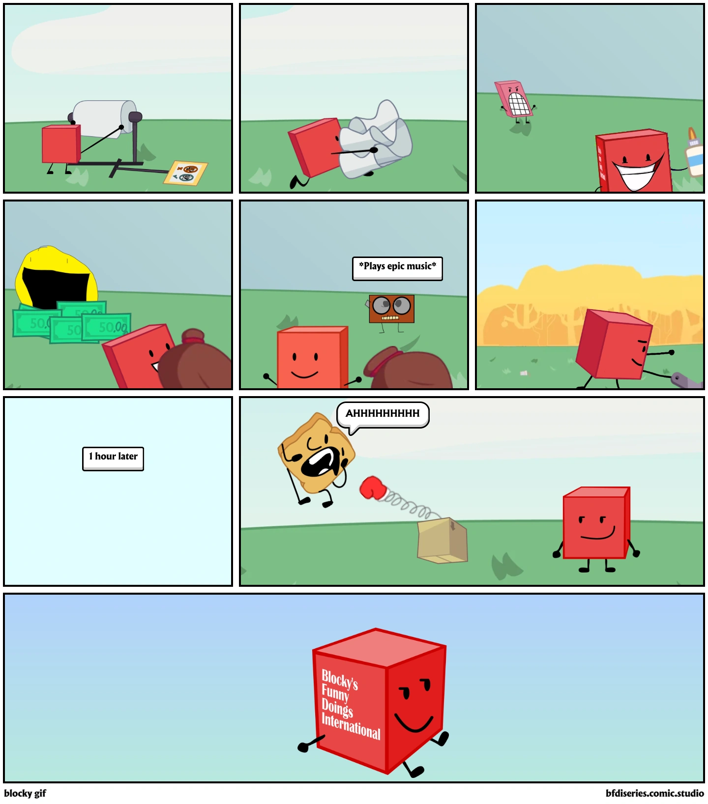 BFDI comic 13 | Fandom