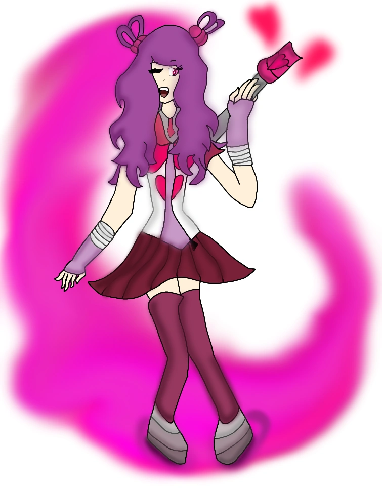 danganronpa: flowers of deception | megumi otome splash art remake | Fandom