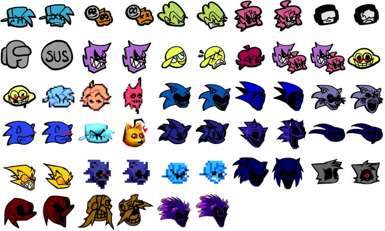 Icon Grid de el mod de Sonic.EXE | Fandom