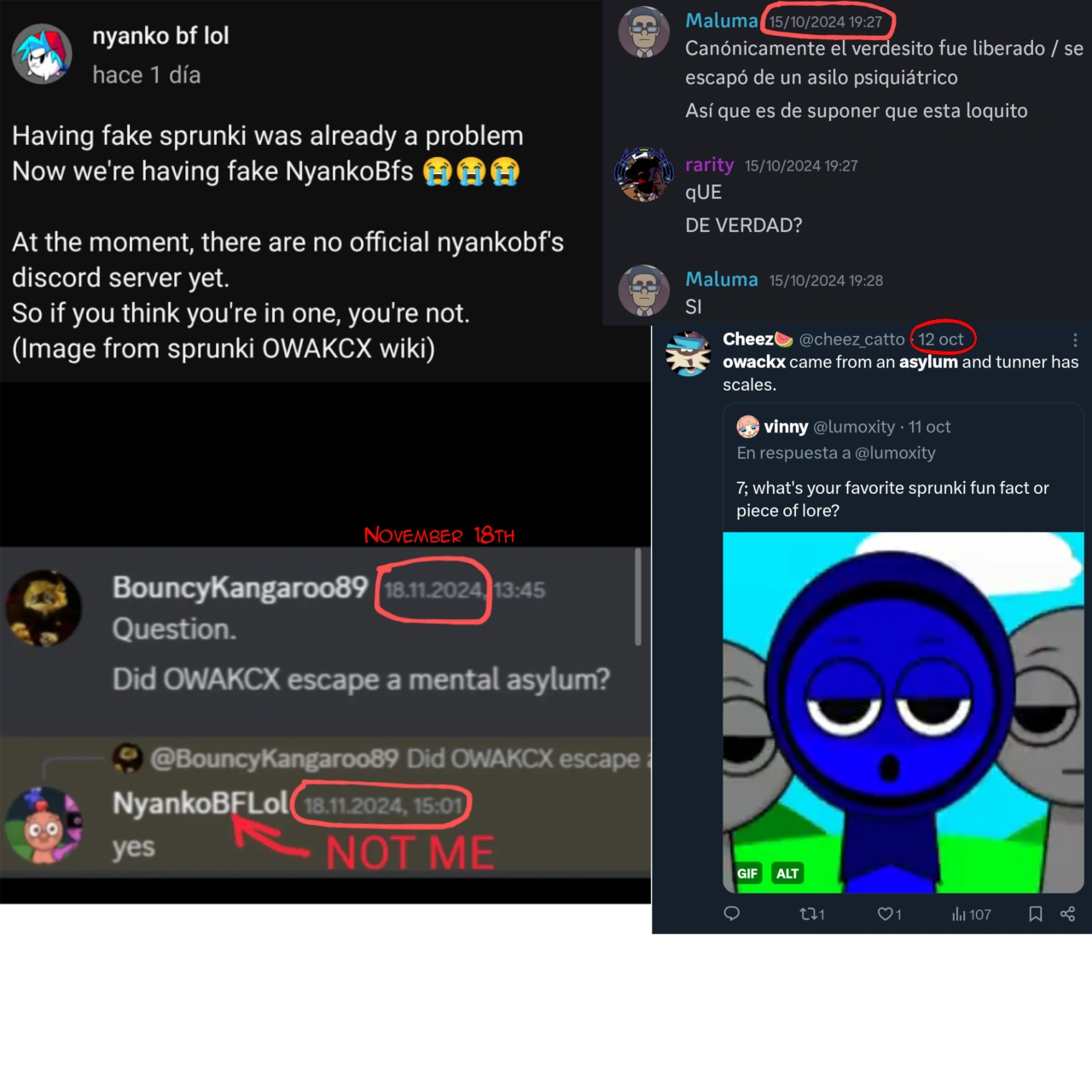 OWAKCX escaping from a mental asylum is still canon!!!! | Fandom