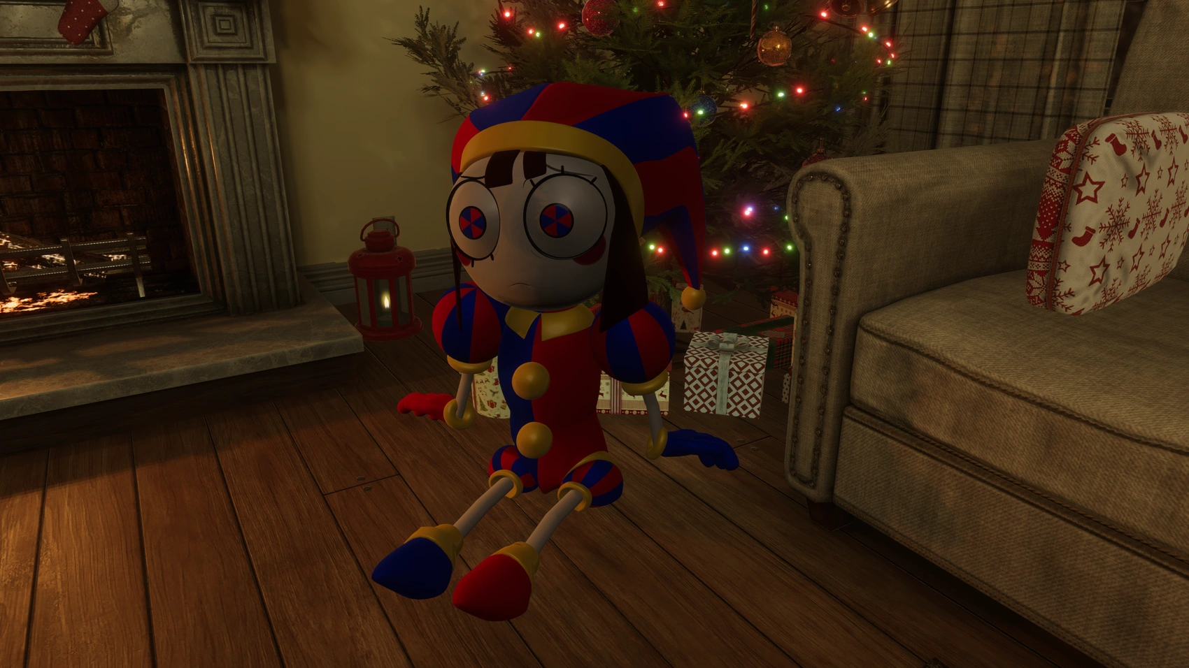 "Someone got a sad jester toy for Christmas!" | Fandom