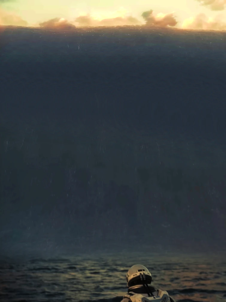 Made this and Forgot how Massive the Waves from the Interstellar Movie ...