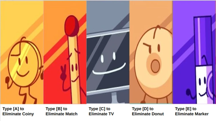 BFDI Voting 1: | Fandom