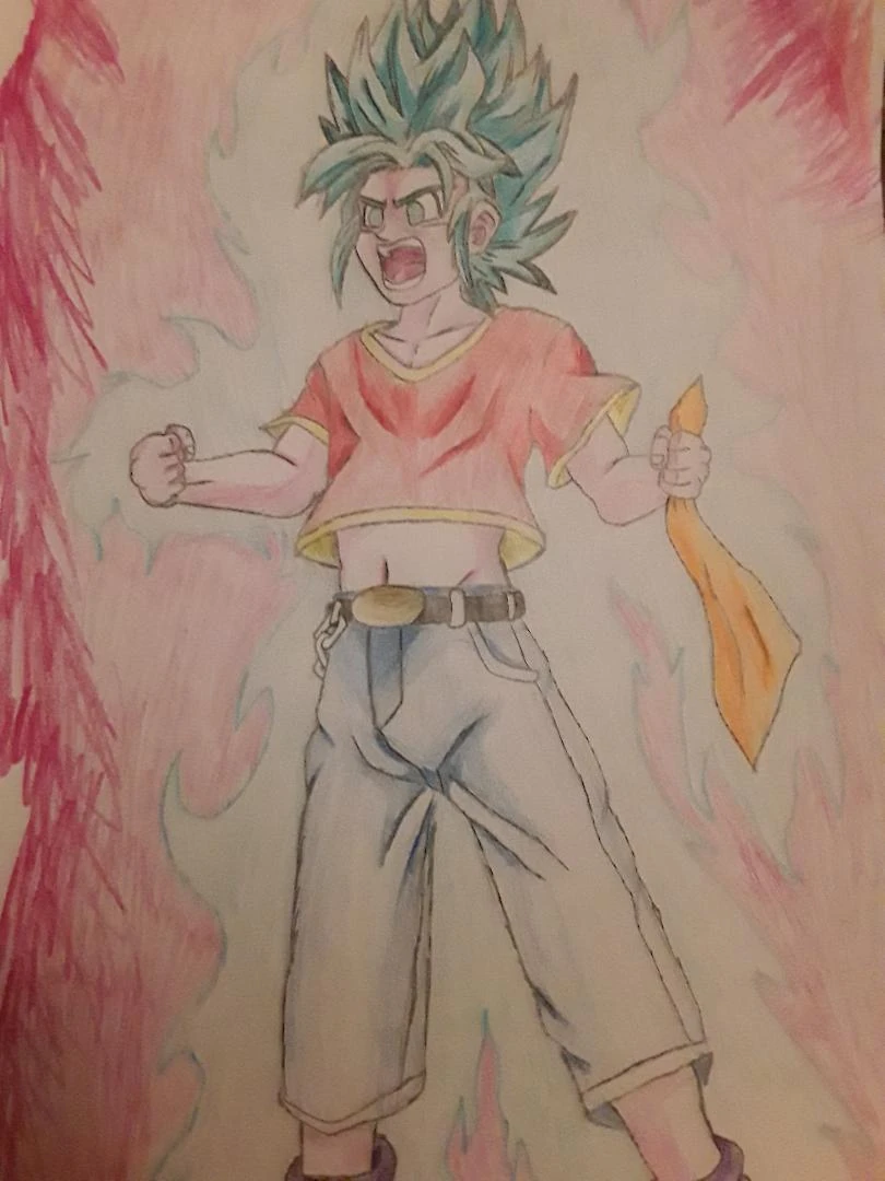 Super Saiyan Blue Kaioken Pan | Fandom