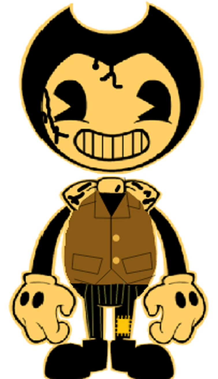 Besides his gloves, bowtie, and shoes, does Bendy wear any other ...