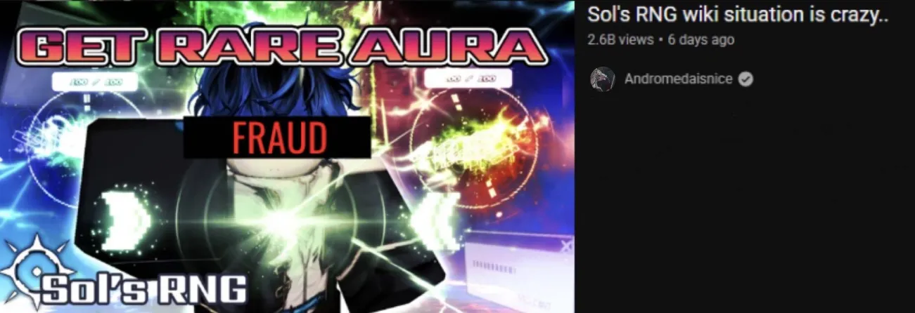 Sols rng wiki we NEED to talk | Fandom