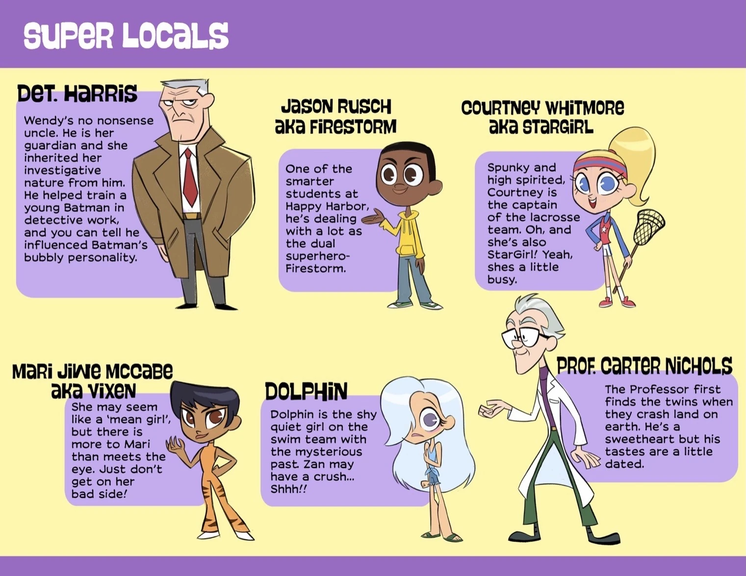 Characters for DCSHG Season 3 | Fandom