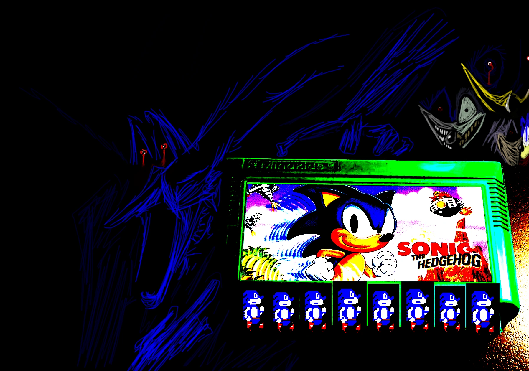 extra images of my poopy stinky take on the sonic.exe mhm mkay | Fandom