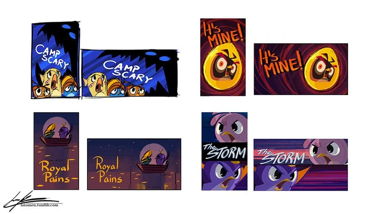 I found concept titles cards for the second season of AB Stella | Fandom
