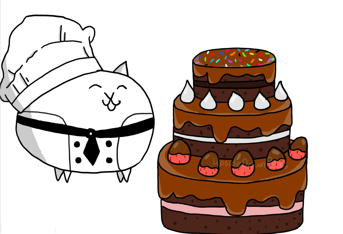 Pastry Cat baked a cake | Fandom