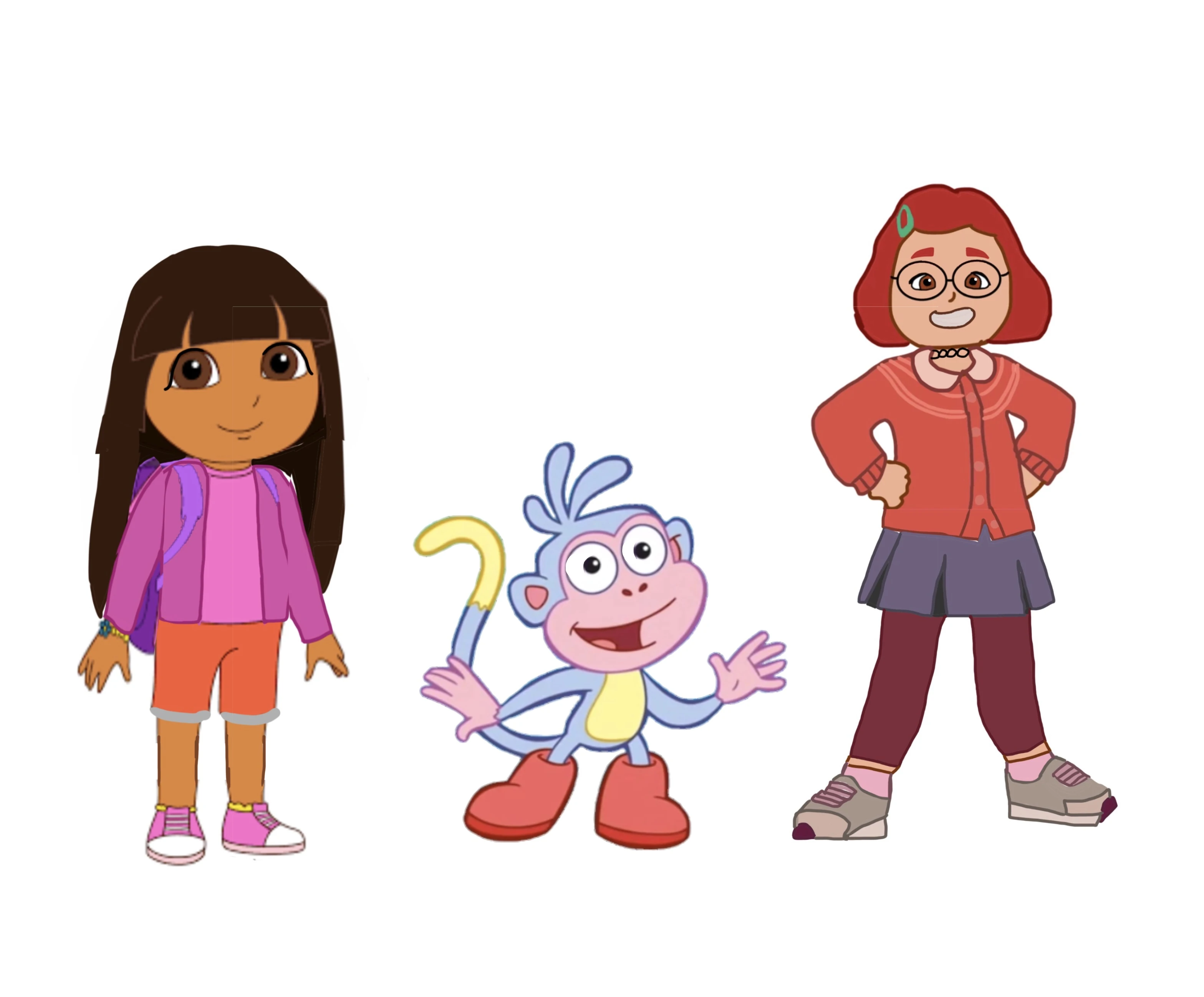 My new Design for Dora Marquez for Dora Turning Red. | Fandom